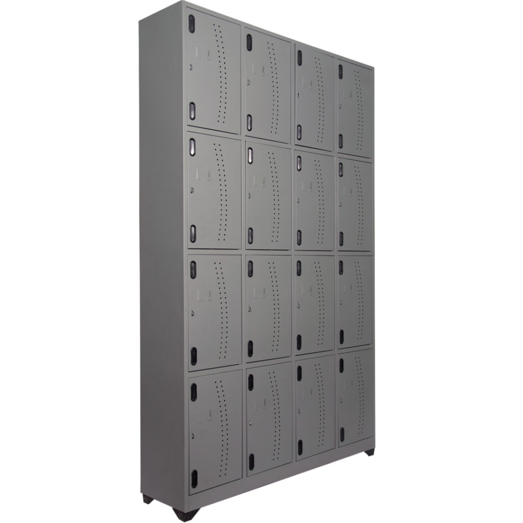 Locker 16 puestos de 200 x 123 x 30cms - Industrias Cruz Hnos